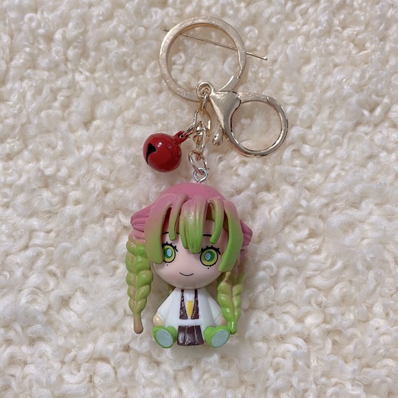 Accessories | Demon Slayer Chibi Keychain With Bell Mitsuri Kanroji ...